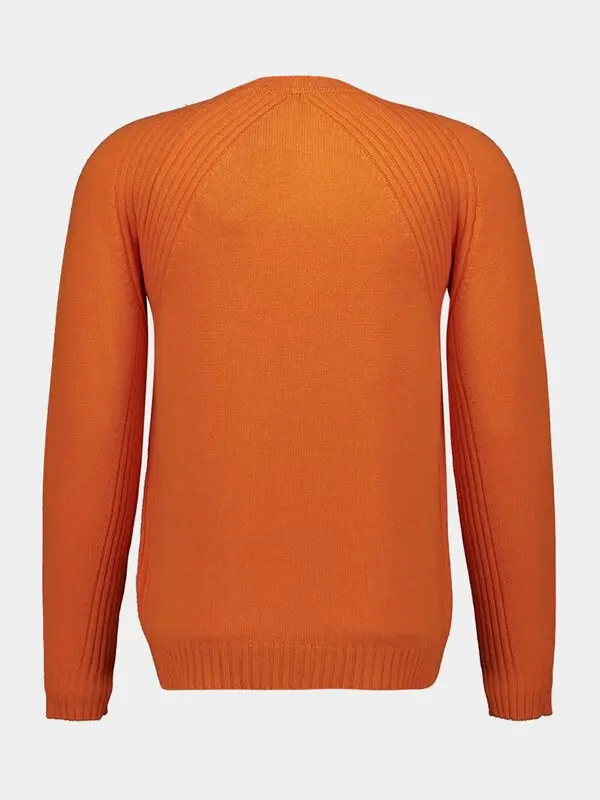 Fendi Cashmere Crewneck Jumper - Orange