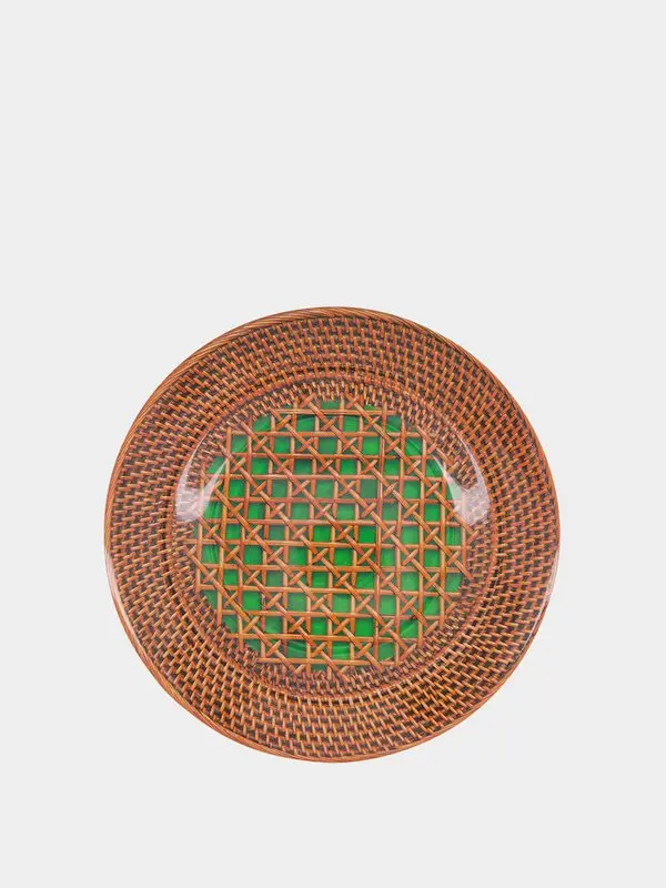 MARIO LUCA GIUSTI Patagonia Dessert Plate - Orange
