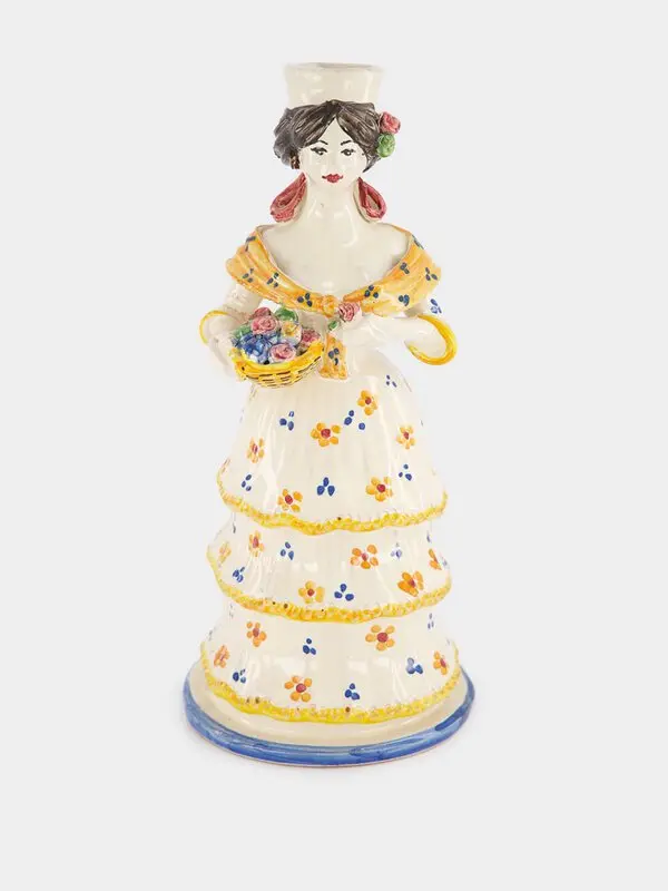LES-OTTOMANS Sicilian Lady Candleholder