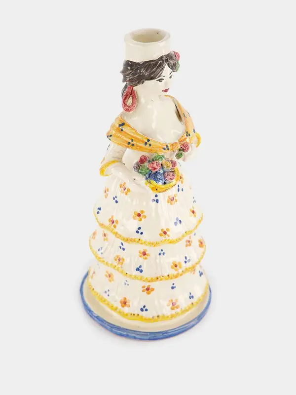 LES-OTTOMANS Sicilian Lady Candleholder