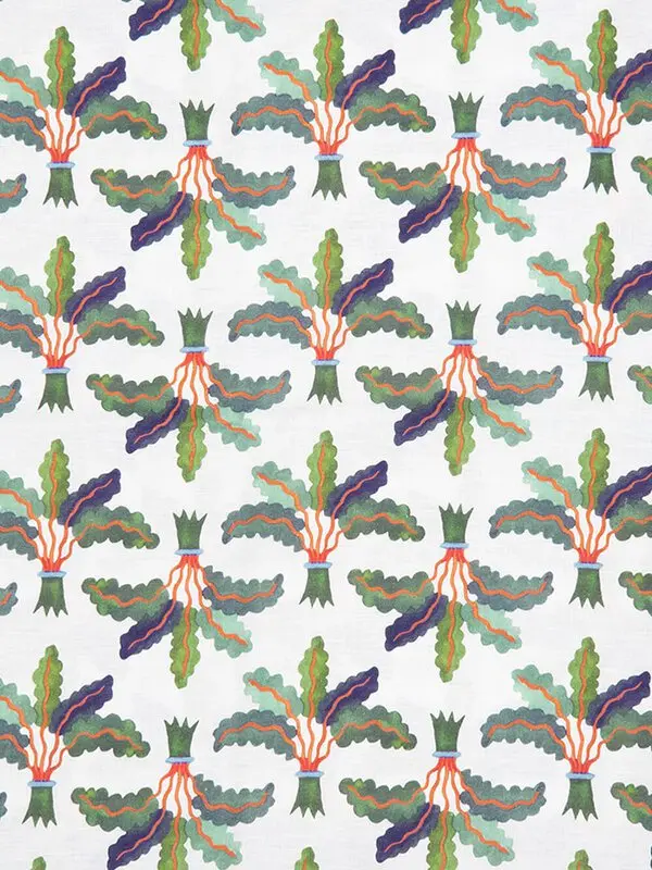 La DoubleJ Palms Medium Linen Tablecloth