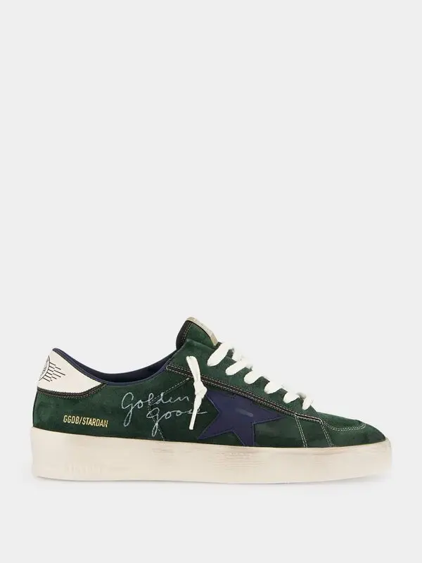GOLDEN GOOSE Stardan Sneakers With Leather Star - Multicolour