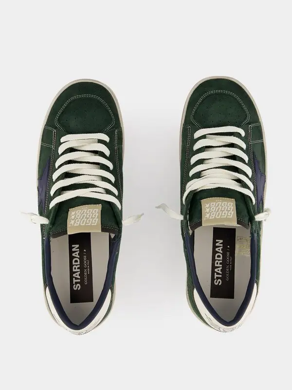 GOLDEN GOOSE Stardan Sneakers With Leather Star - Multicolour