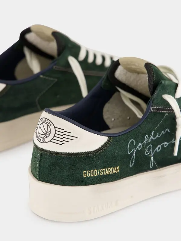 GOLDEN GOOSE Stardan Sneakers With Leather Star - Multicolour