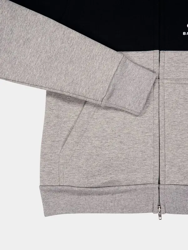 Balenciaga Logo Embroidered Zipped Sweatshirt