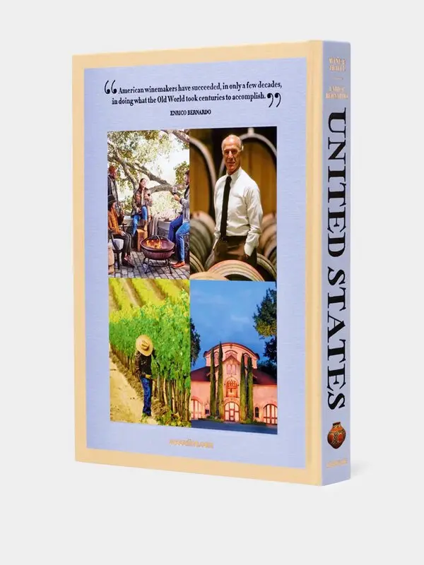 Assouline Wine & Travel: United States Of America - Multicolour