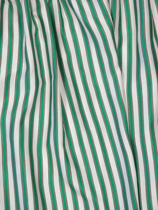 PAULA Rosalia Multi Stripes Printed A-line Midi Dress - Multicolour