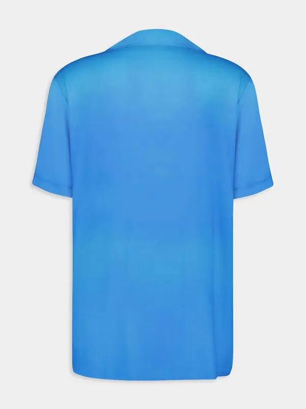 Balmain Prince Gyasi Printed Twill Shirt