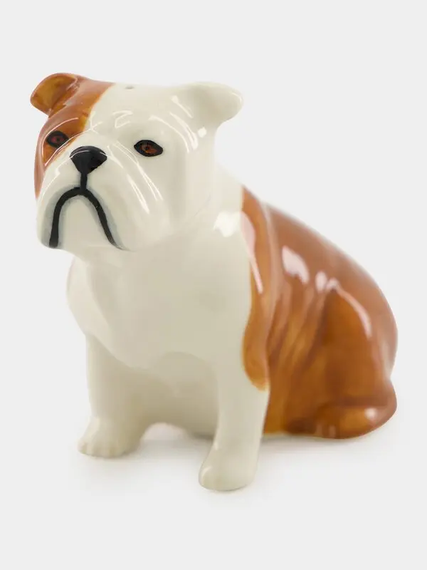 QUAIL CERAMICS English Bulldog Salt And Pepper Set