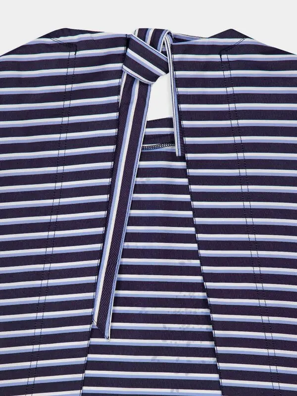 Rabanne Striped Embroidered T-shirt - Multicolour
