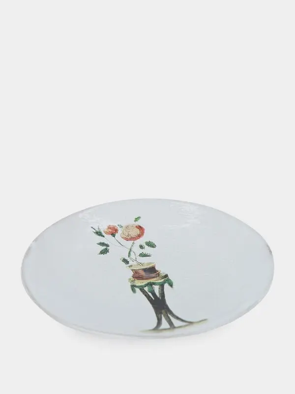 ASTIER DE VILLATTE Small Rosebush Plate