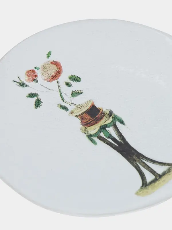 ASTIER DE VILLATTE Small Rosebush Plate
