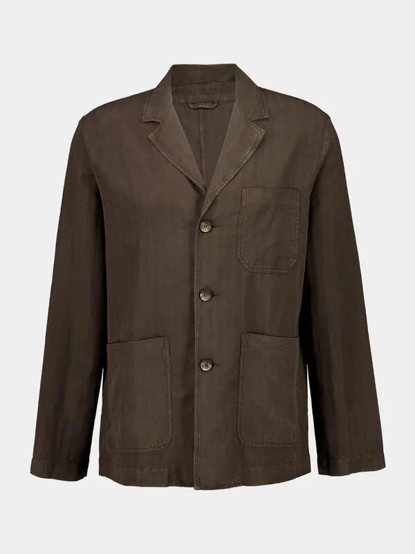 Frescobol Carioca Seawood Lima Linen Blazer