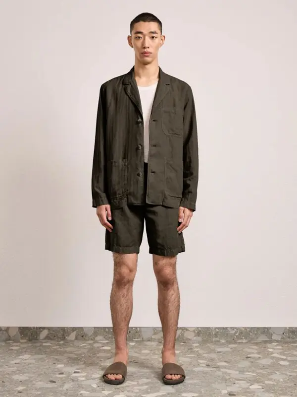 Frescobol Carioca Seawood Lima Linen Blazer