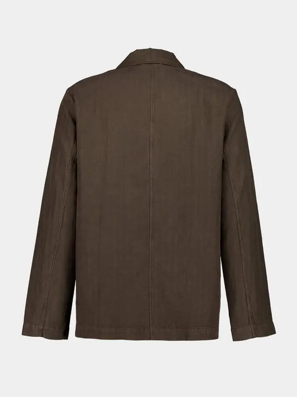 Frescobol Carioca Seawood Lima Linen Blazer