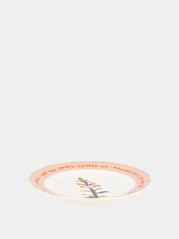 BITOSSI Botanica Porcelain Dessert Plate - Multicolour