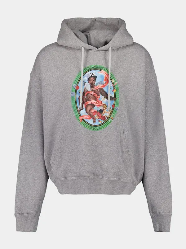 Off-White Fresco Graphic Sweatshirt - Grey