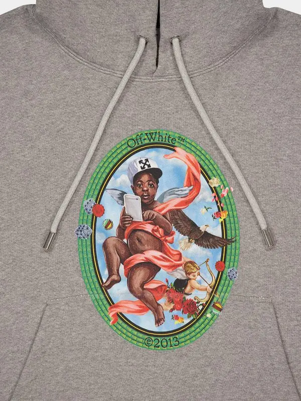 Off-White Fresco Graphic Sweatshirt - Grey
