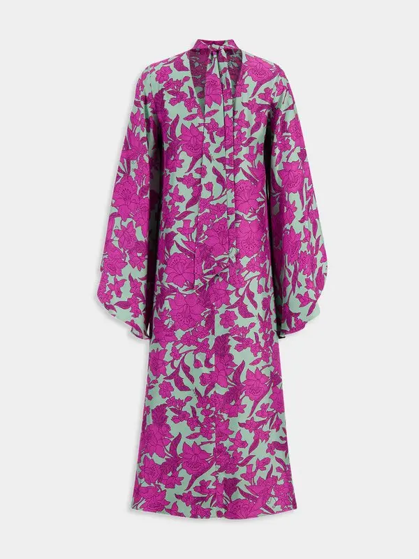 La DoubleJ Lilium Waterfall Midi Dress