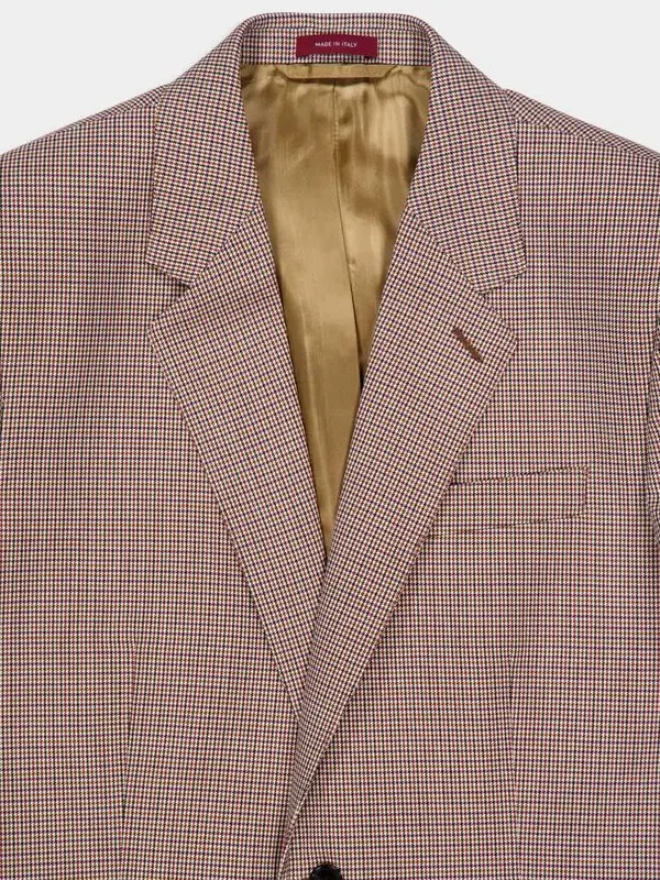 Gucci Gingham Wool Blazer