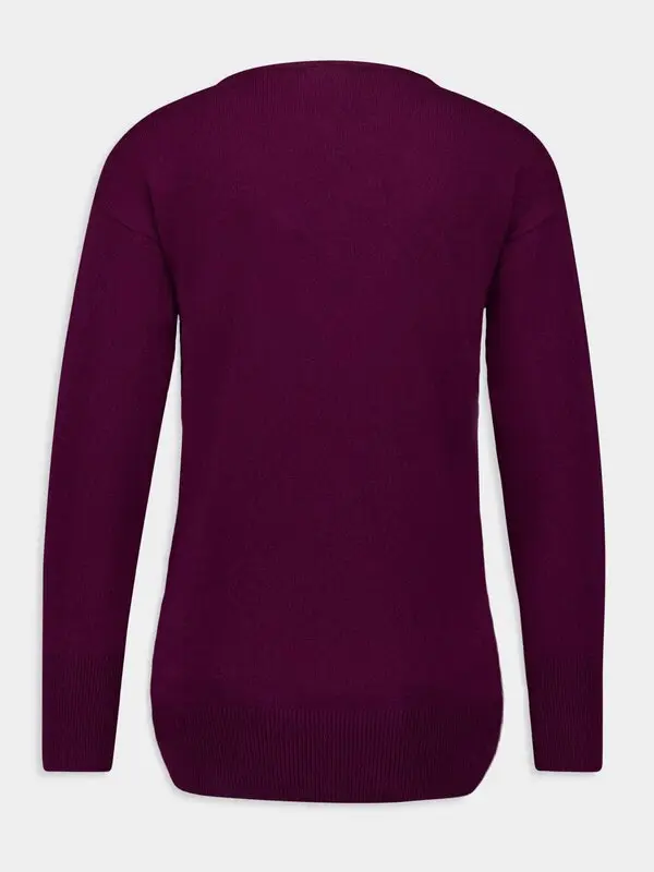 PAULA Lactarius Cashmere Lace-up Jumper