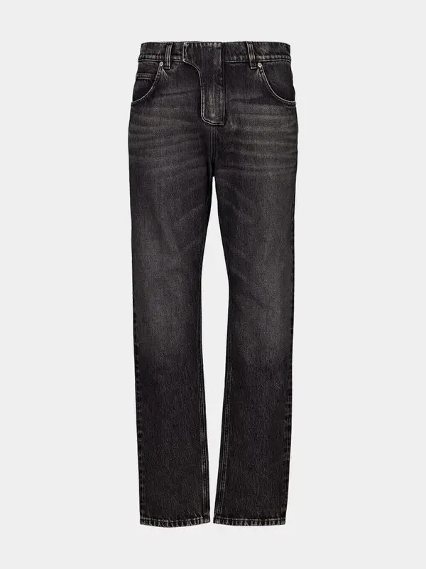 Balmain Regular-fit Denim Jeans - Grey