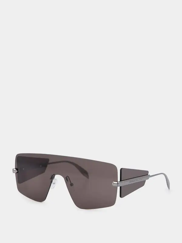 Alexander McQueen Oversized Shield Sunglasses