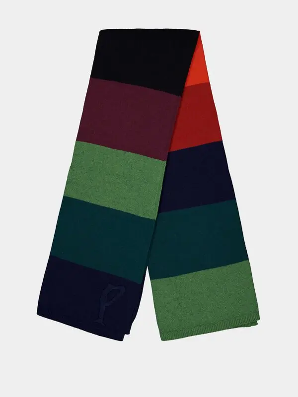 PAULA Rosie Ed Knitted Striped Throw - Multicolour