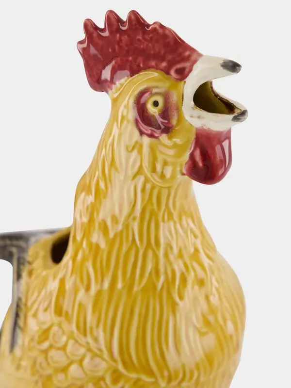 BORDALLO PINHEIRO Rooster Jug 30cm