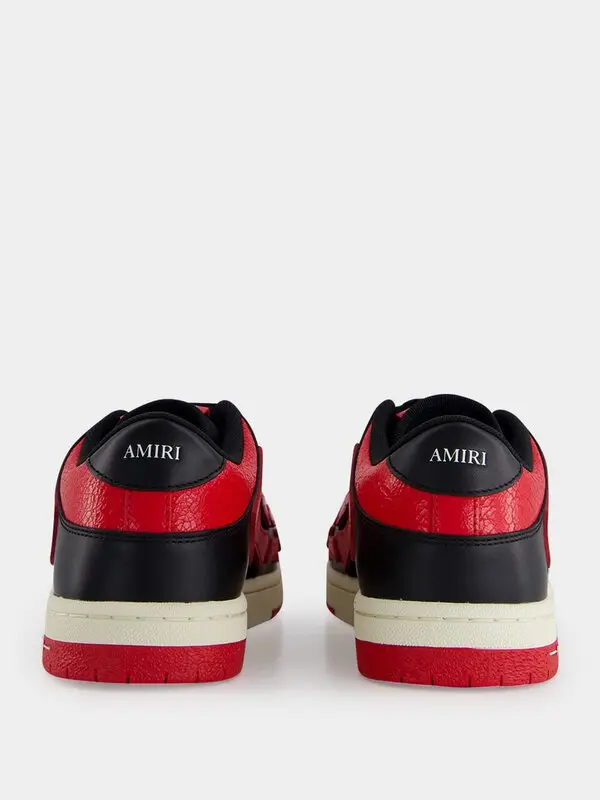 Amiri Skel Top Low Sneakers - Multicolour