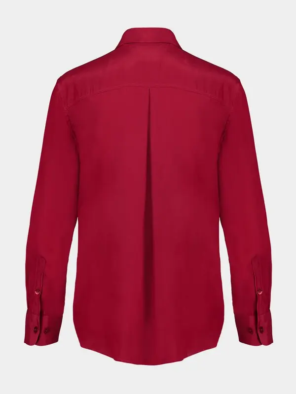 PAULA Ametista Potion Silk Shirt - Purple