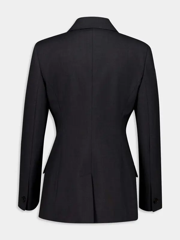 Gucci Ardesia Double-breasted Wool Jacket - Grey