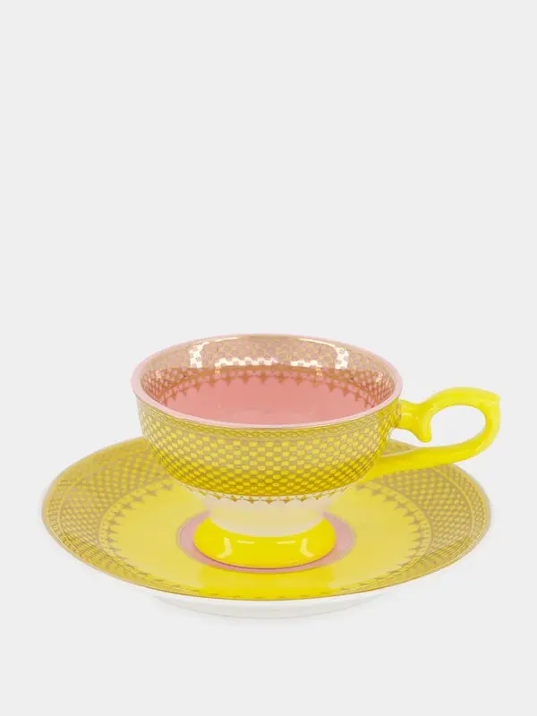 POLSPOTTEN Grandma Coffee Cup Set Of 4 - Multicolour