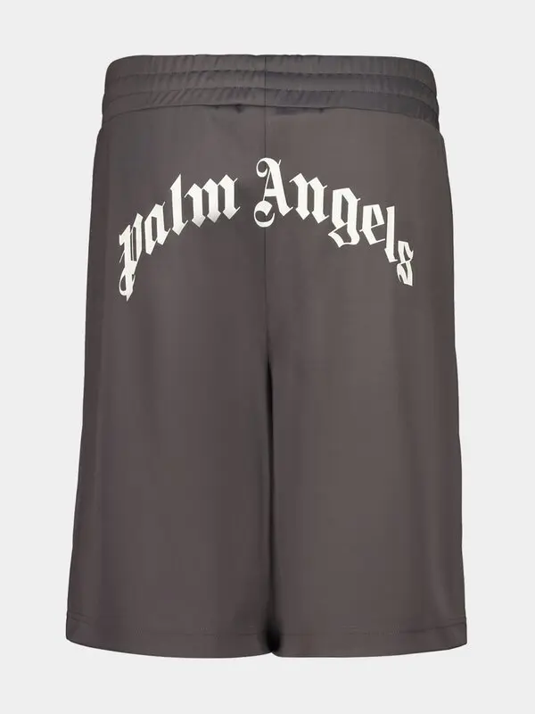 Palm Angels Track Shorts With Back Logo