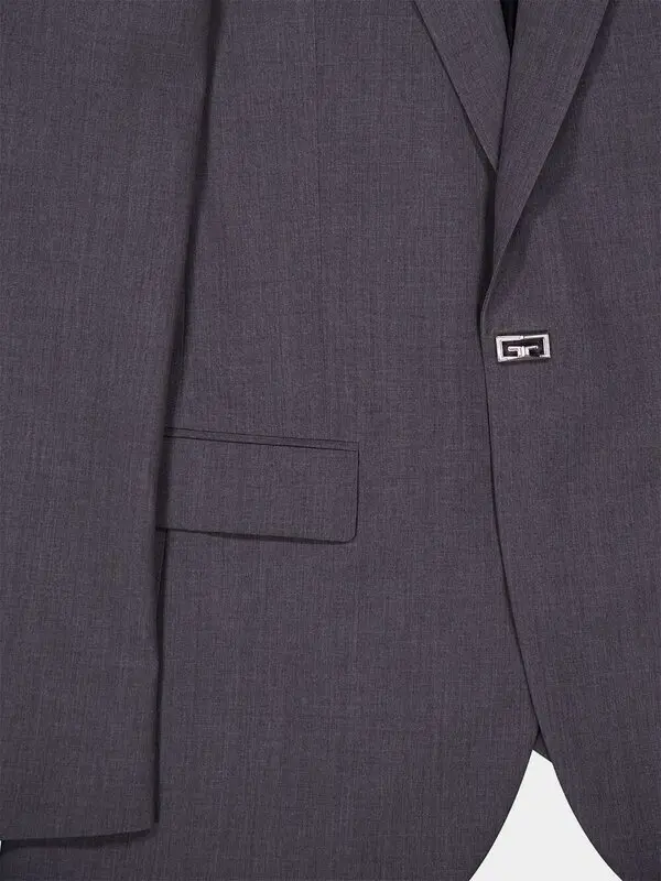 Givenchy Slim-fit Wool Jacket With 2g Clip