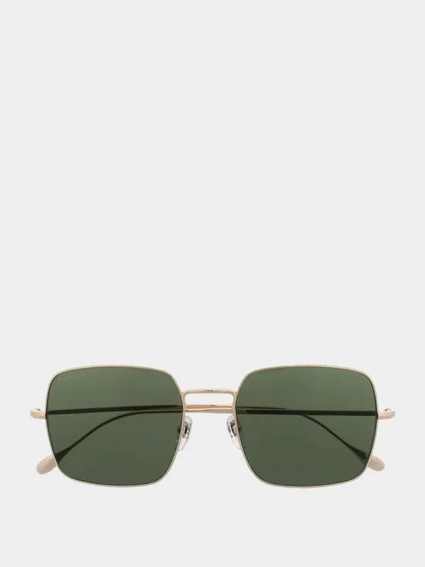 Gucci Square Frame Sunglasses - Grey