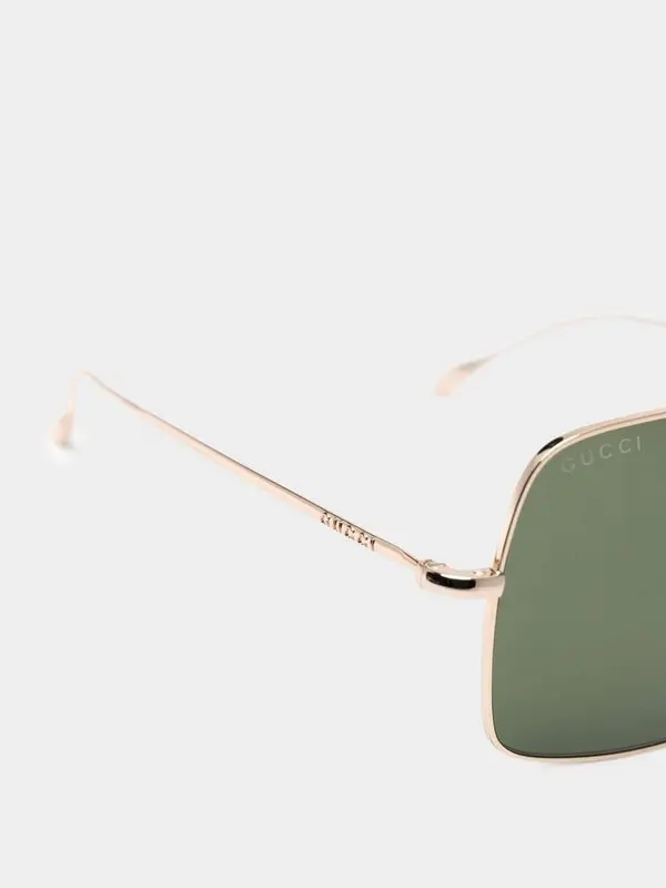 Gucci Square Frame Sunglasses - Grey