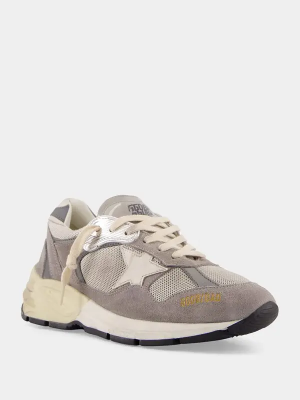 GOLDEN GOOSE Suede Leather Sneakers - Grey