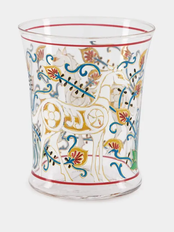 LOBMEYR Alhambra Horses Arabian Tumbler - Multicolour