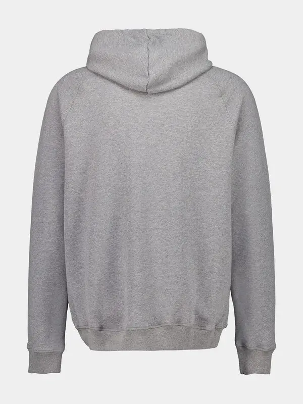 Majestic Filatures Organic Cotton Zipped Hooded Sweatshirt
