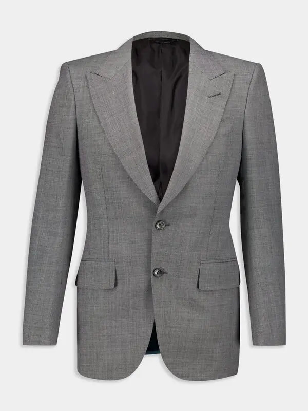 TOM FORD Wool Mohair Suit - Grey