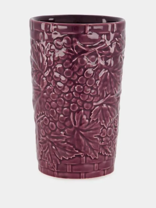 BORDALLO PINHEIRO Carmen Highball Glass - Purple