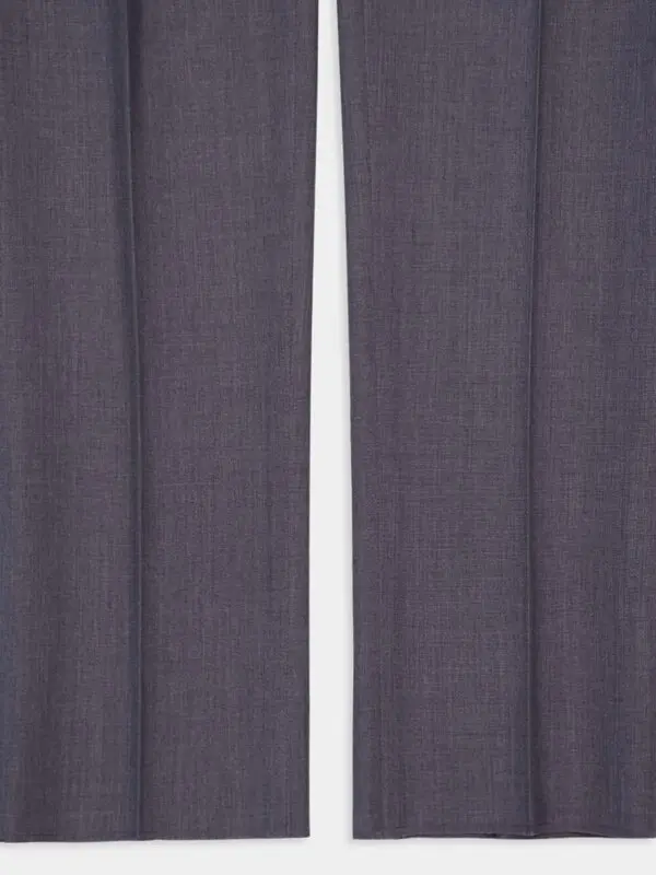 Givenchy Medium Slim-fit Wool Tailored Pants - Grey