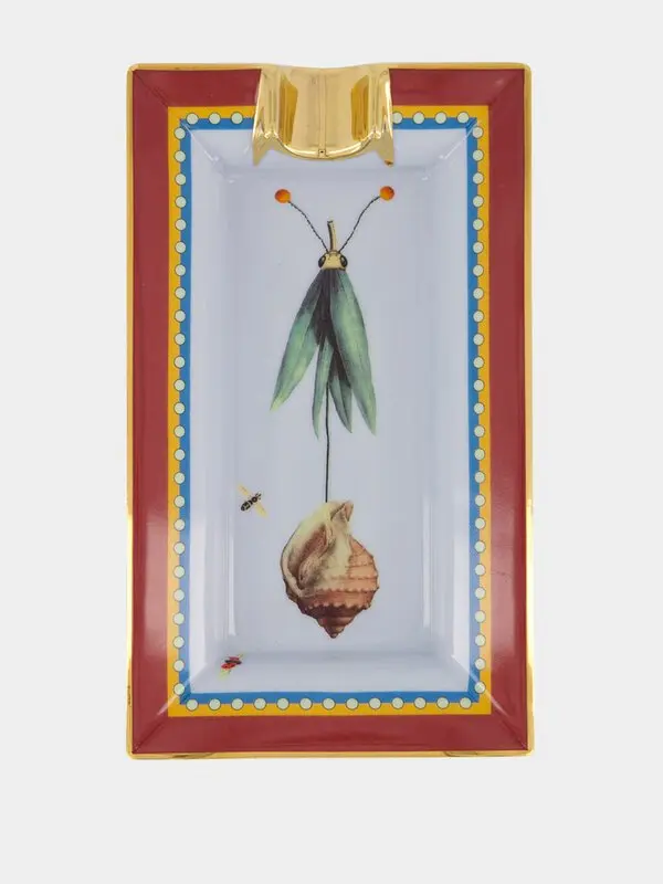 La DoubleJ Leaftrail Incense Holder - Multicolour