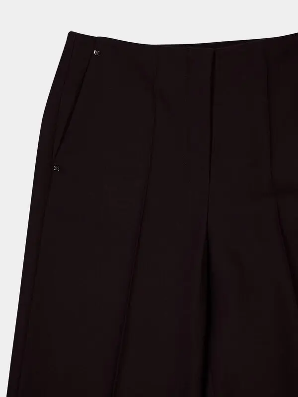 Fendi Dark Wool Trousers