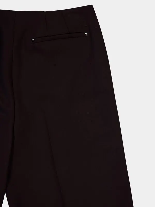 Fendi Dark Wool Trousers