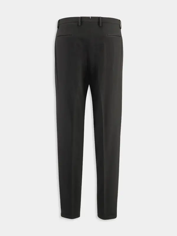 Boglioli Virgin Wool 2-pleat Trousers - Grey
