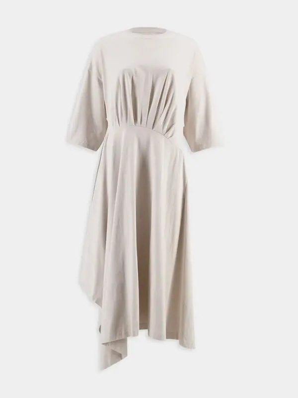 Balenciaga T-shirt Wrap Dress - Grey