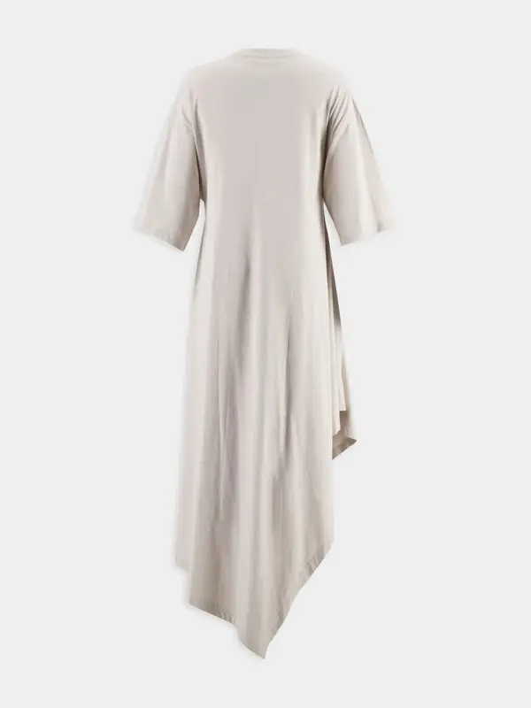 Balenciaga T-shirt Wrap Dress - Grey