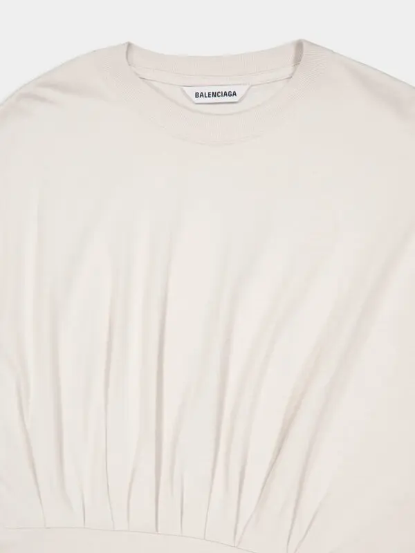 Balenciaga T-shirt Wrap Dress - Grey